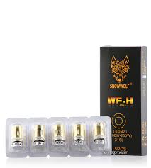 Snowwolf MFeng Replacement Mesh Coils - UK Vape Kings – UK Vape Kings