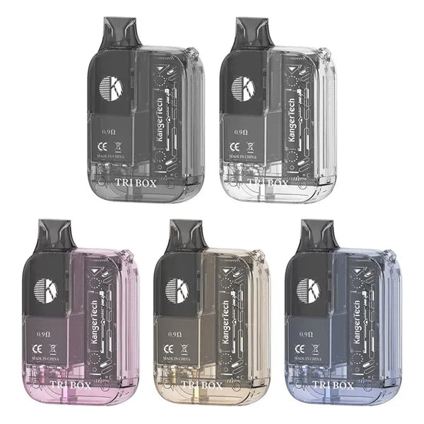 Buy KangerTech Tri Box Rechargeable Pod Kit 650mAh Online At The Best Price