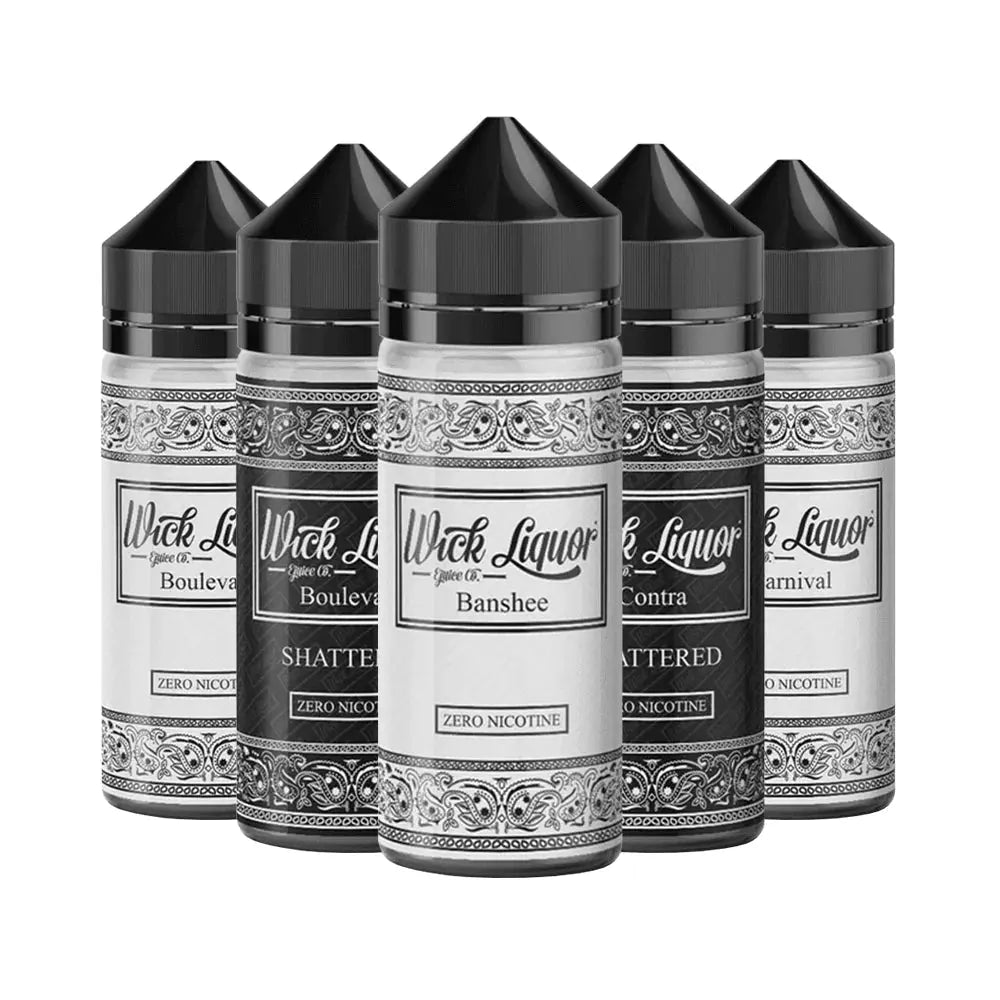 Buy Wick Liquor 100ml Shortfill | Only £9.99 70/30 VG/PG Online At The ...
